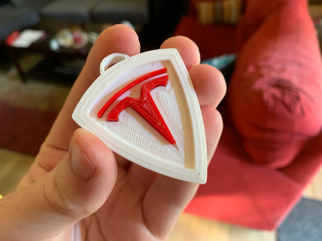 Tesla Keychain by Nick Landis | Download free STL model | Printables.com