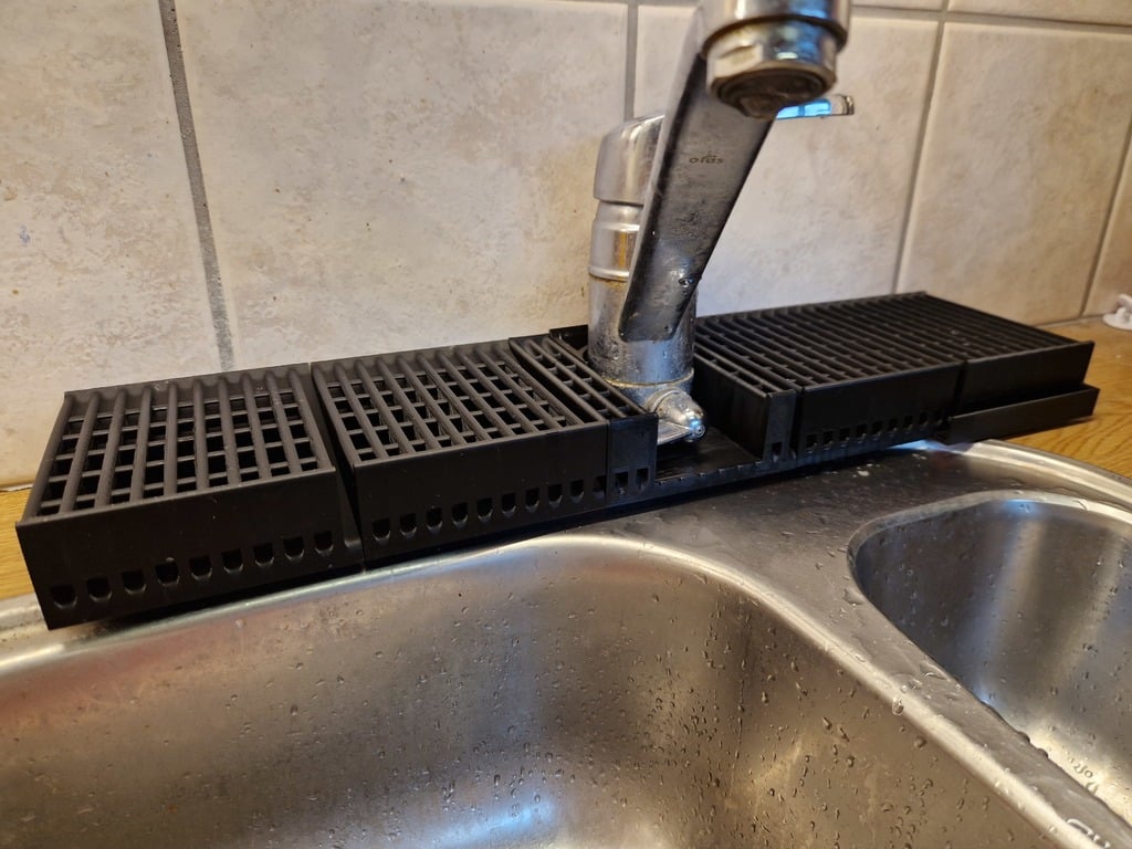 Sink Draining Shelf by gunleik | Download free STL model | Printables.com