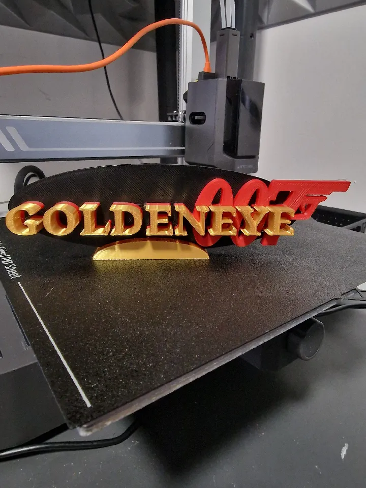 N64 Logo - Goldeneye by Gamezone64 | Download free STL model ...