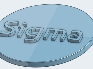 Sigma Coin by FIREMANIA | Download free STL model | Printables.com
