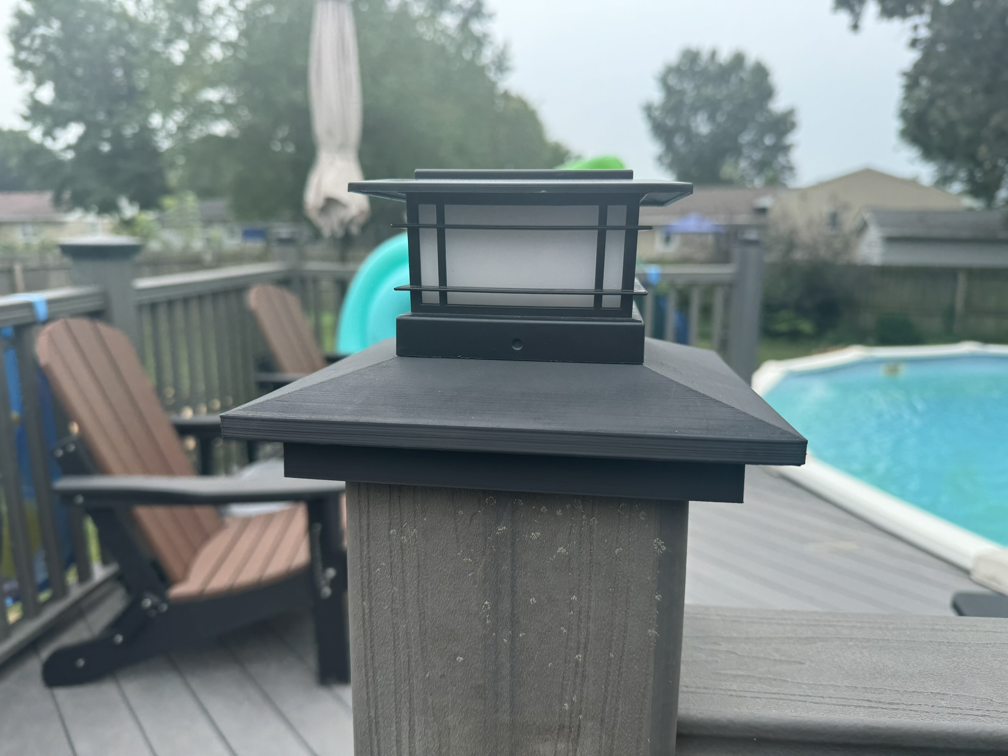deck post cap 5x5 by lesliestandifer | Download free STL model ...