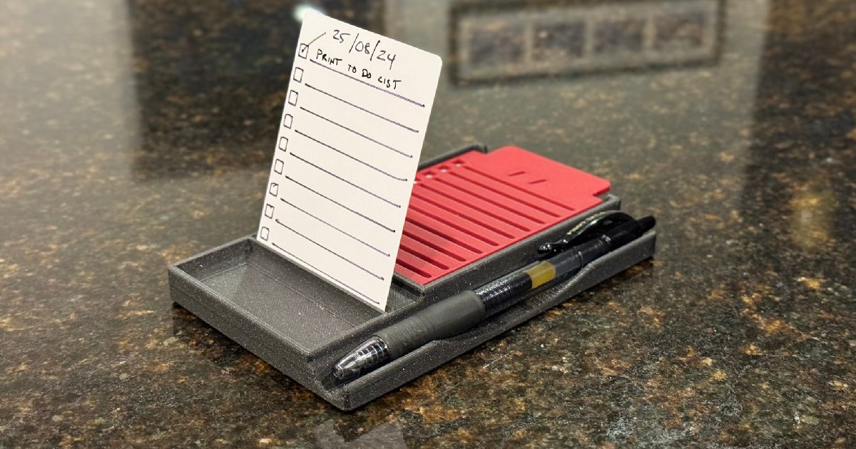 Playing Card Todo List Stencil and Display by crashkg | Download free ...