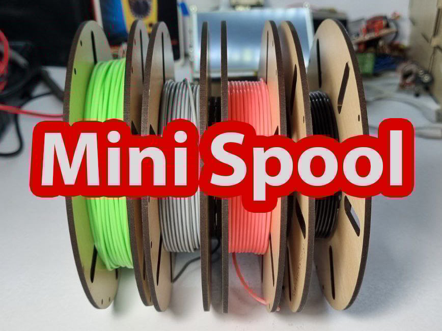 Mini Filament Spool by Parsa Kmz | Download free STL model | Printables.com