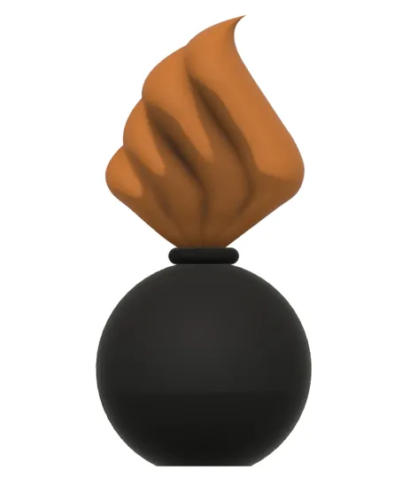 Ordnance Bomb Logo Army Black Metal Master Explosive Ordnance Disposal
