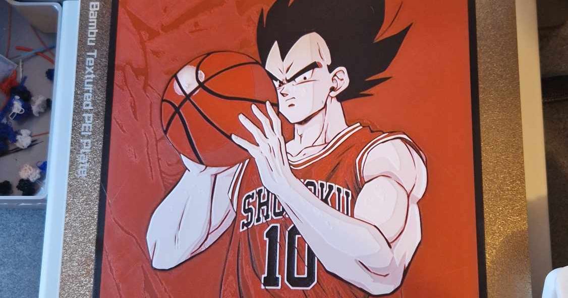 Vegeta shohoku by Dakiren | Download free STL model | Printables.com