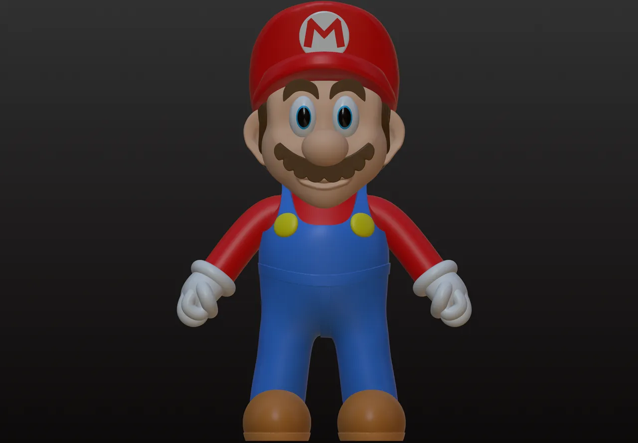 Mario by Unreal Visionz | Download free STL model | Printables.com
