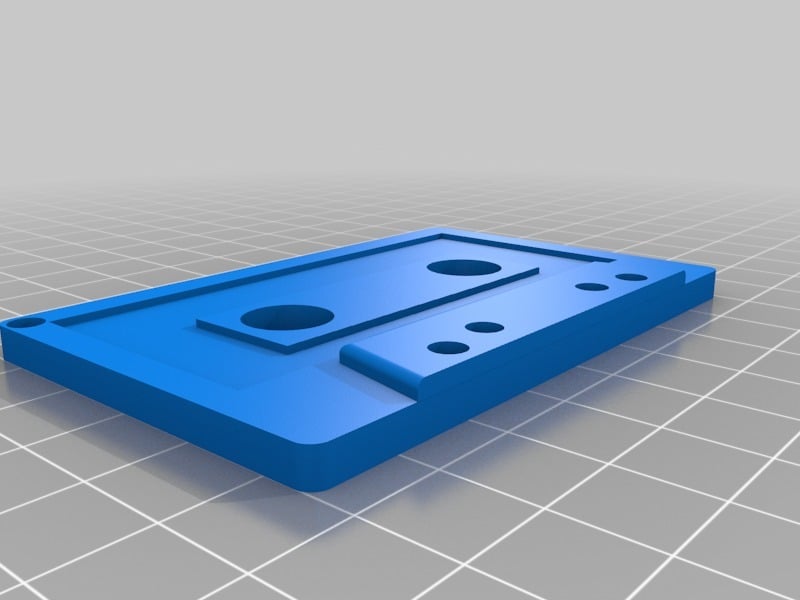 Cassette Keychain by 3DCustomPrint | Download free STL model ...