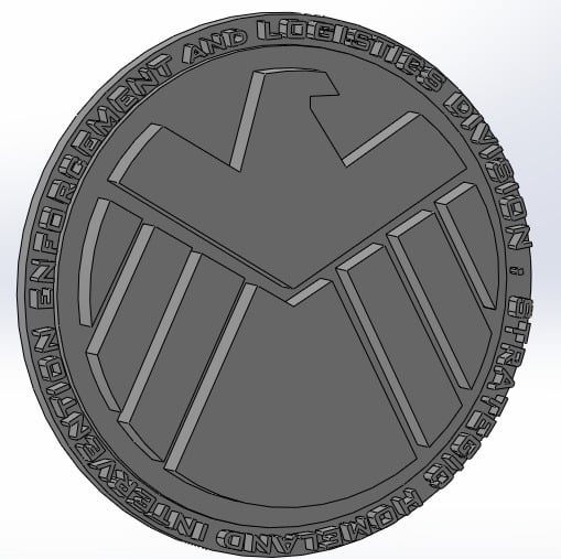 MARVEL - SHIELD by 3DCustomPrint | Download free STL model | Printables.com