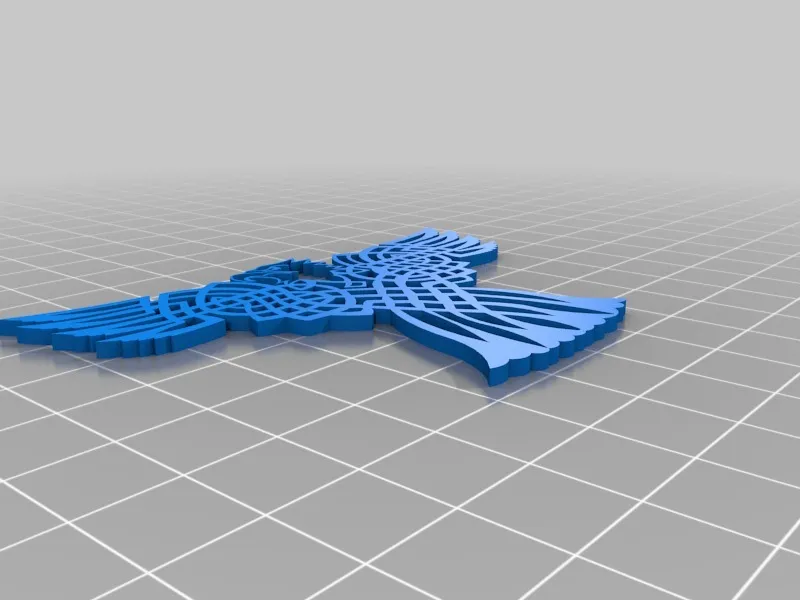 Celtic Bald eagle by 3DCustomPrint | Download free STL model ...