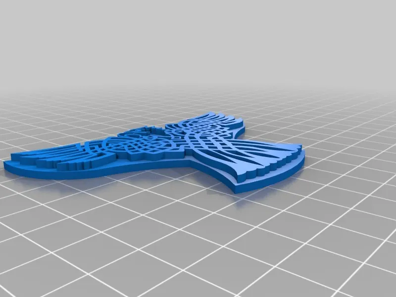 Celtic Bald eagle by 3DCustomPrint | Download free STL model ...