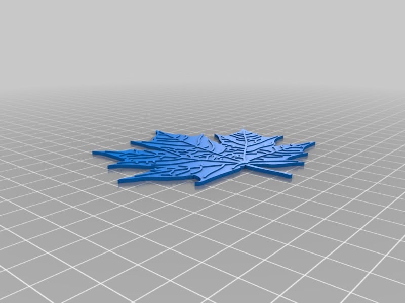 Maple Leaf por 3DCustomPrint | Descargar modelo STL gratuito ...