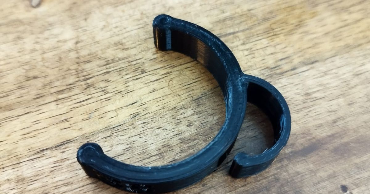 38mm and 34mm cable clamps for speaker stands by Henry | Download free ...