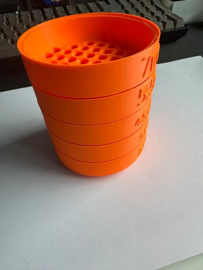 Threaded insert sieve 3.5mm by Goss42 | Download free STL model ...