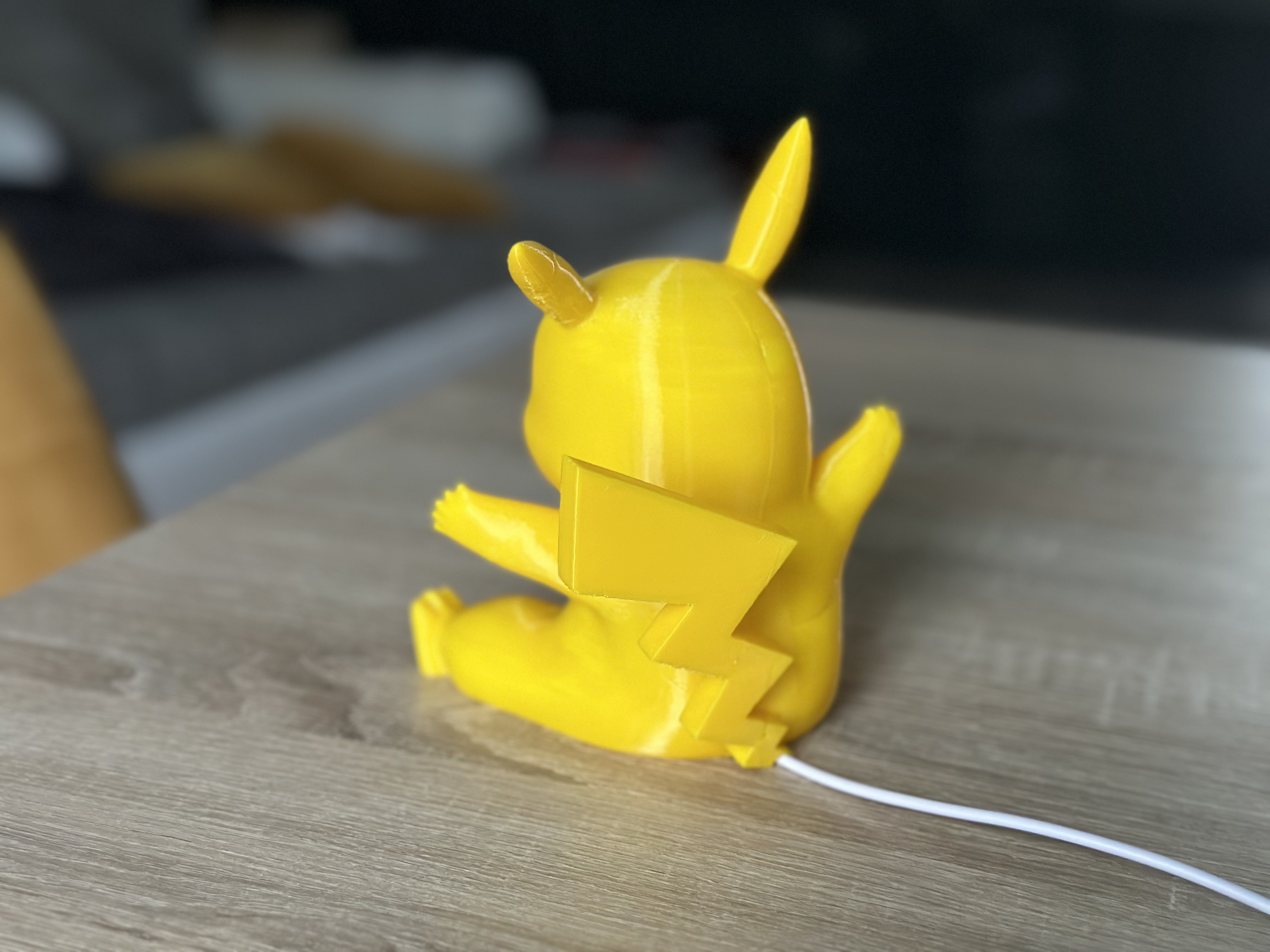 Pikachu lamp for LED Lamp Kit 001 by kisik20 | Download free STL model ...