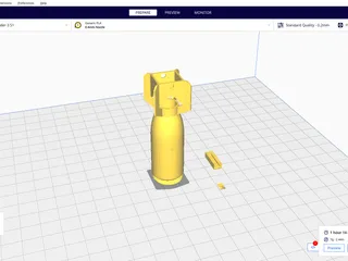 bomb for ac planes by patricio fenandez | Download free STL model ...