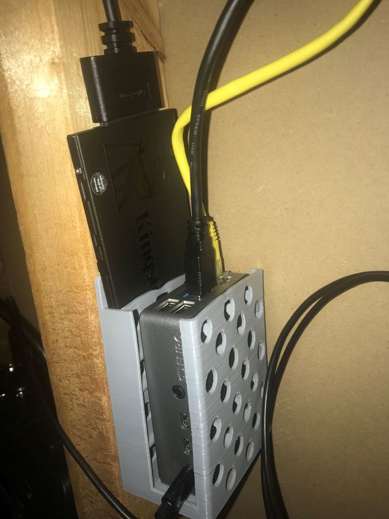 Raspberry PI Wall Hanger by tktf50 | Download free STL model ...