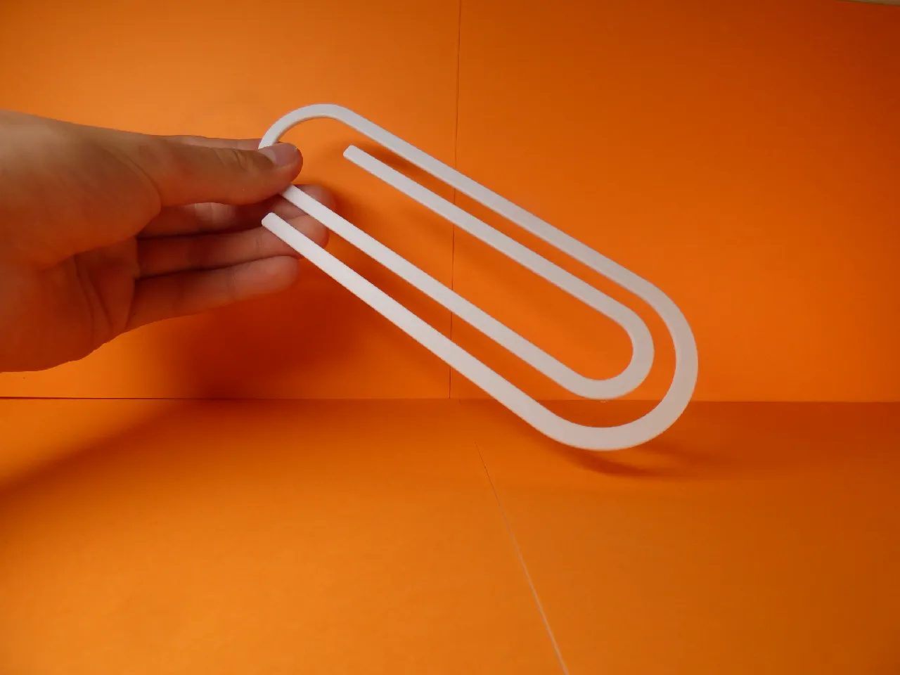 Giant Paperclip by Design Lab 3d | Download free STL model | Printables.com