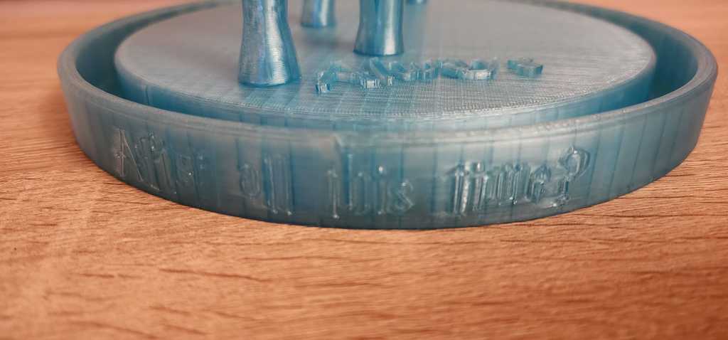 Illuminated Silver Stag Stand Inspired by Harry Potter by Ahmet Utku ...