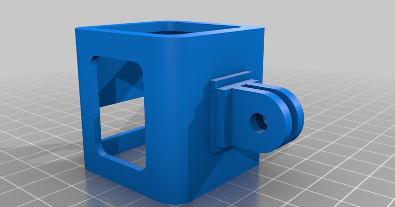 Better Runcam 5 gopro mount by monkPL | Download free STL model ...