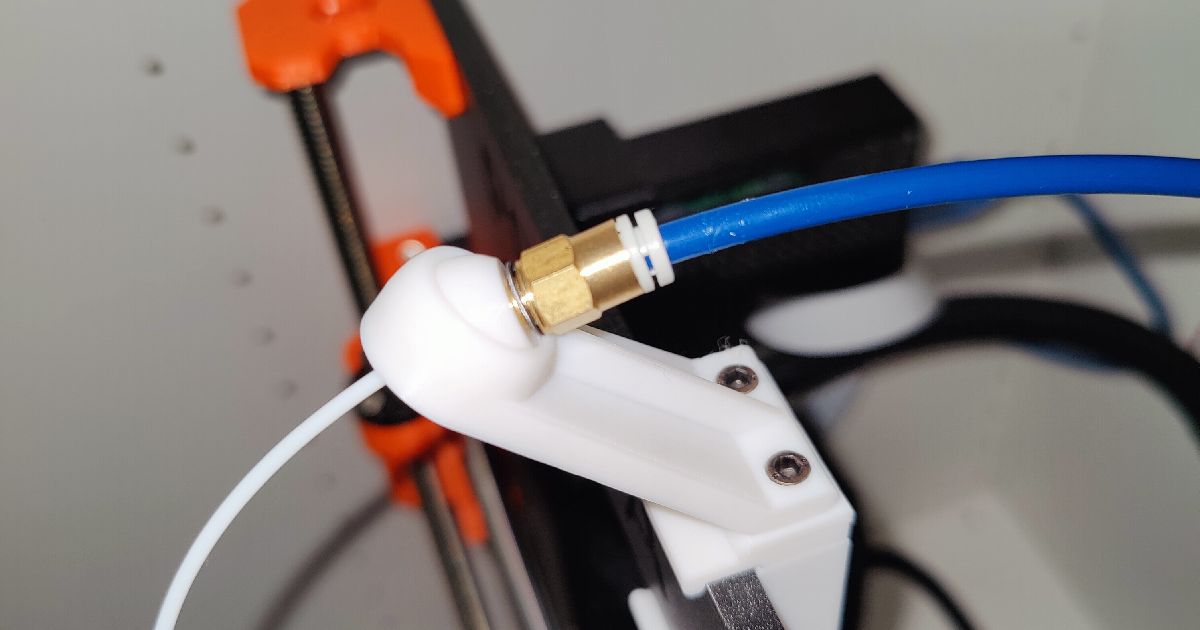 m6 Threaded Pivoting Bowden Tube Filament Guide by tobiderfisch ...