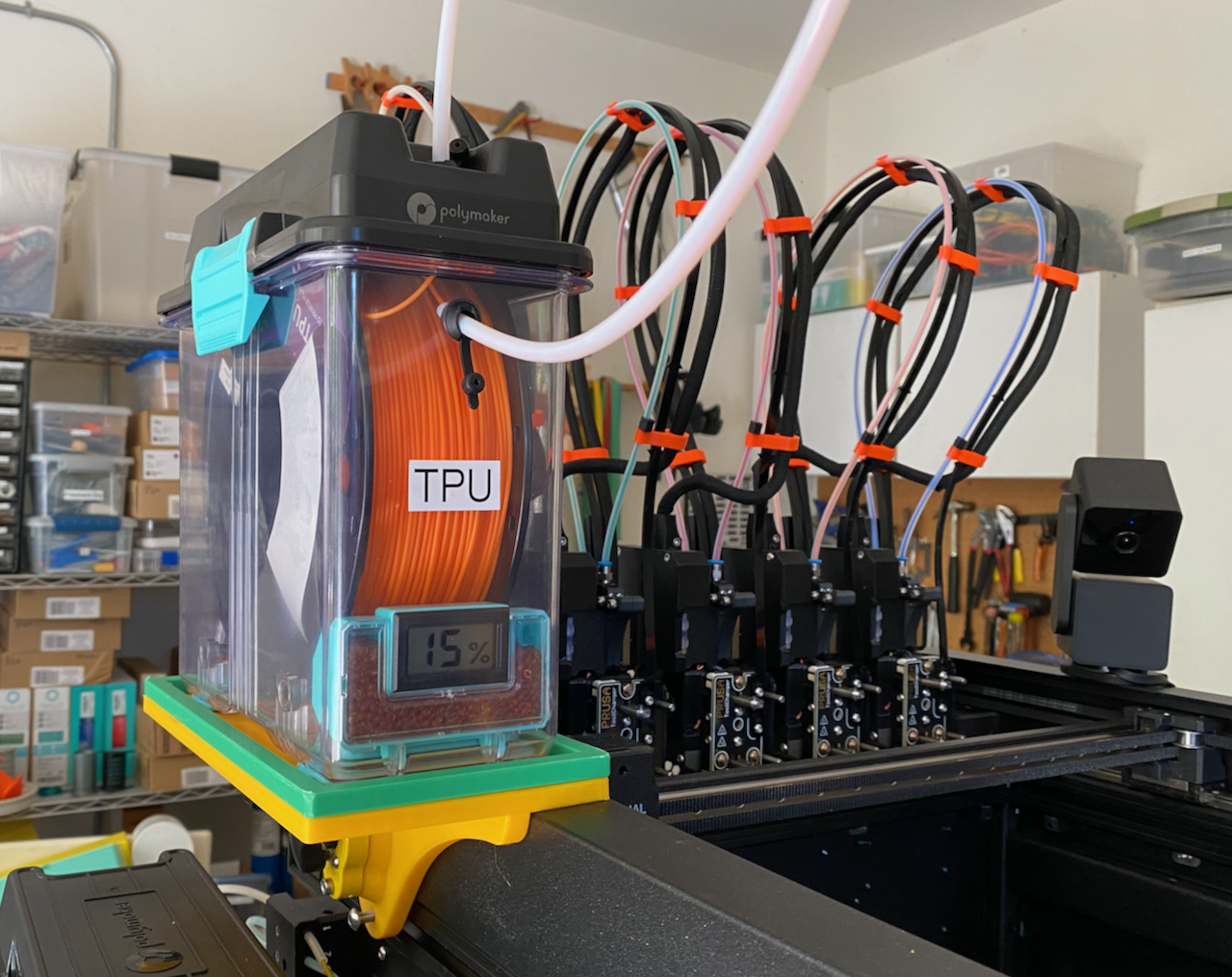 Prusa XL Magnetic Filament Shelf by PeteJ | Download free STL model ...