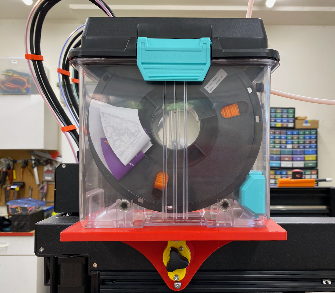 Prusa XL Magnetic Filament Shelf by PeteJ | Download free STL model ...