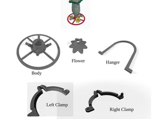 Simple Hummingbird Feeder by PaPa Dad | Download free STL model ...