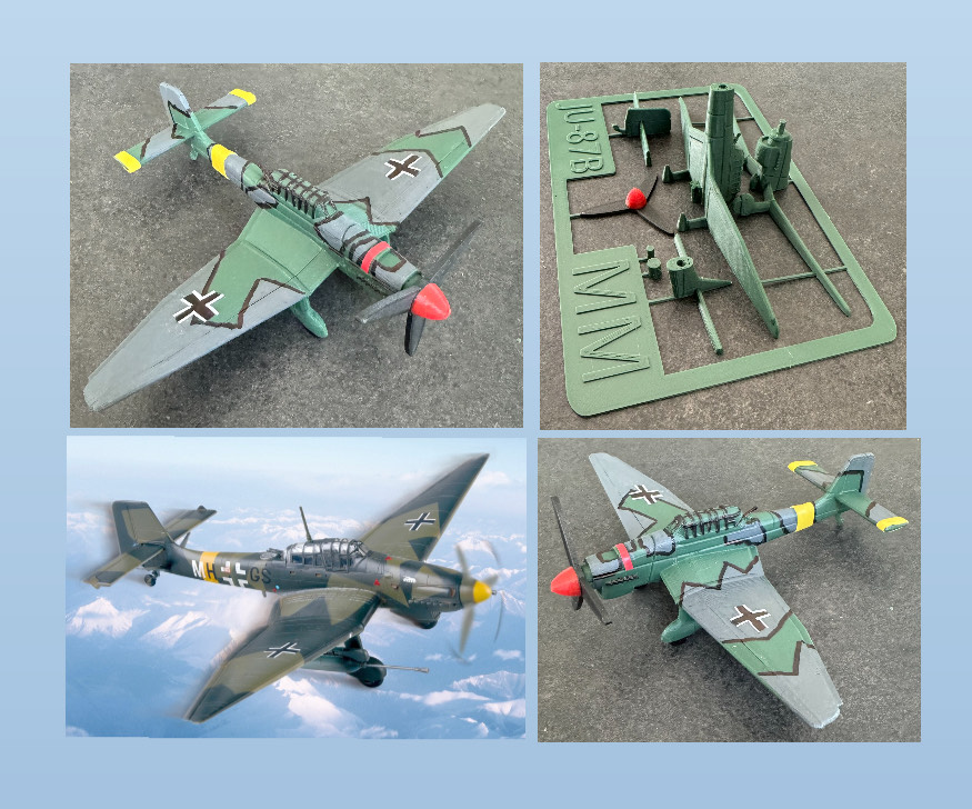 Stuka Ju-87 B2 kit card by MM | Download free STL model | Printables.com