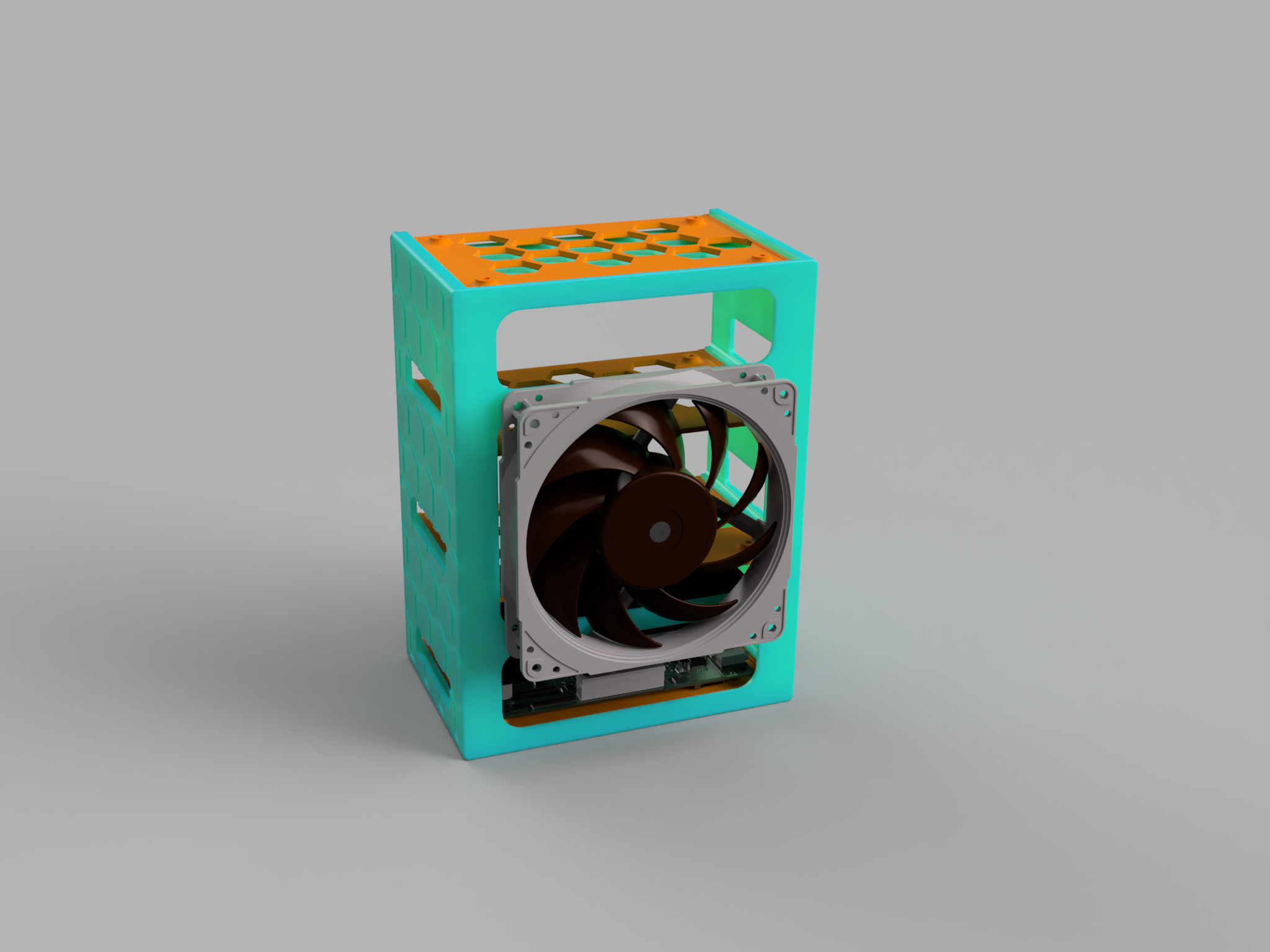 RockPro64 4x Stack by Go Brrr | Download free STL model | Printables.com
