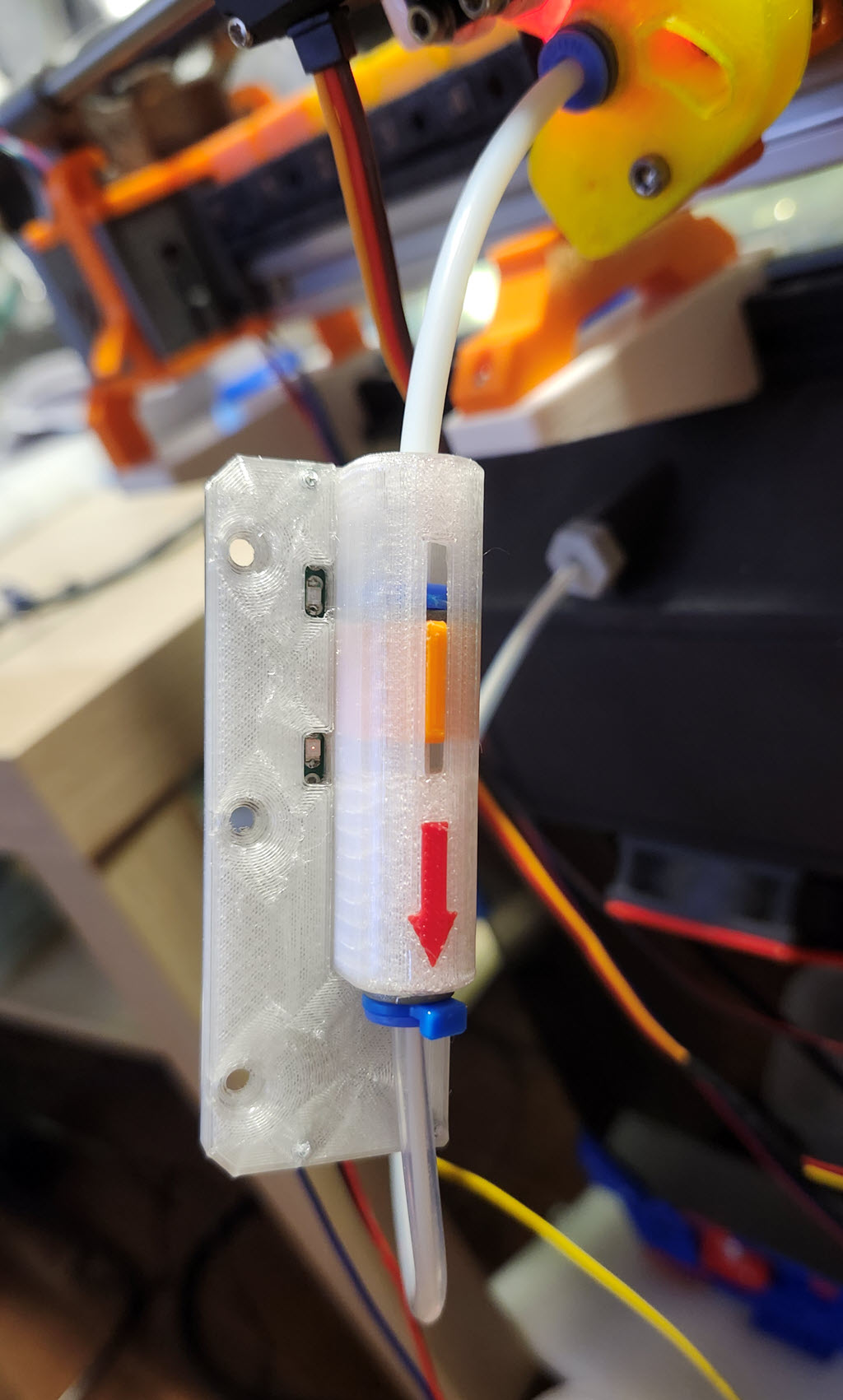 Super DIY two way filament tension detector using 2CMX8CM pcb and hall effect sensors by ntchris ...