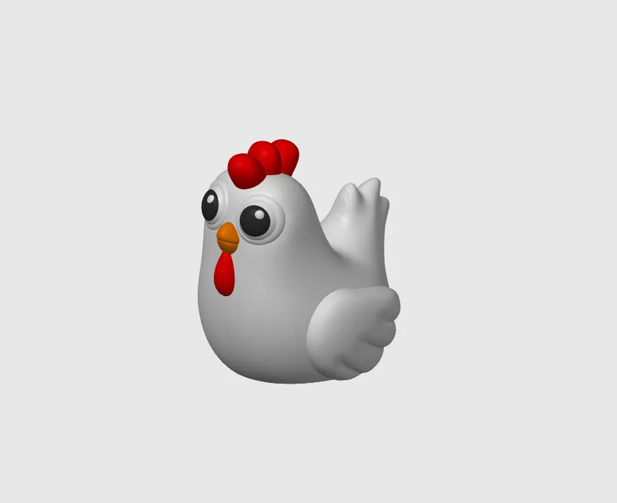 Chicken Mini by Built_Over_Bot | Download free STL model | Printables.com