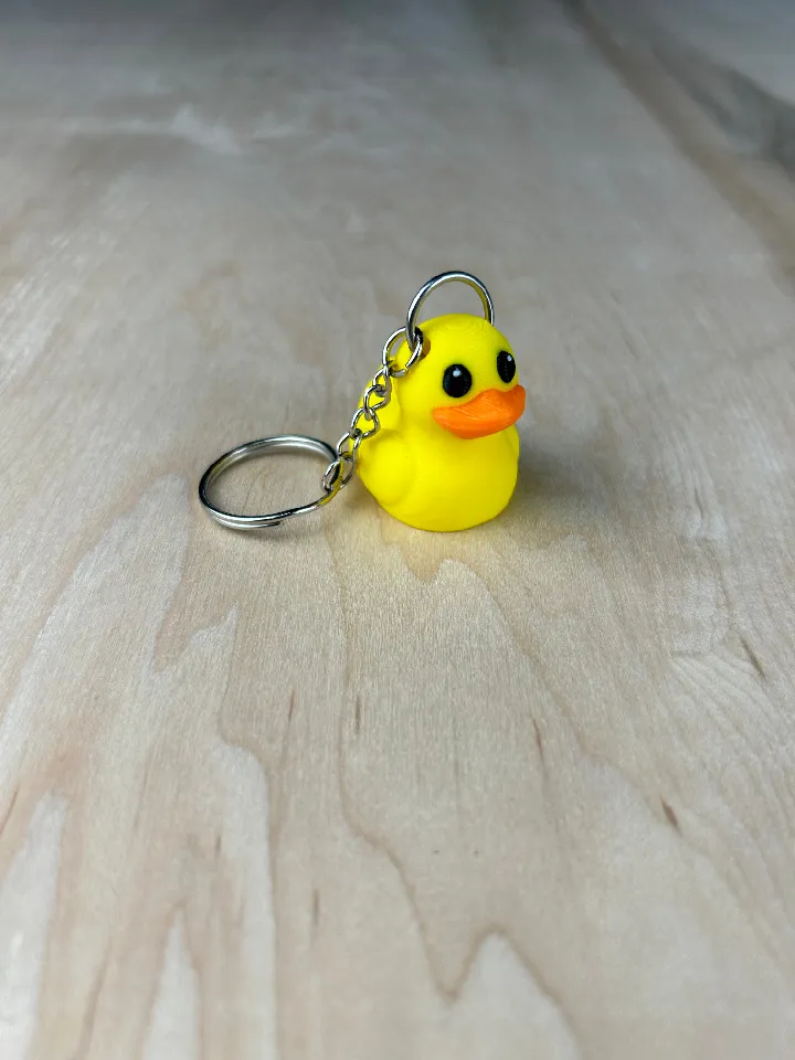 Duck Mini Keychain by Built_Over_Bot | Download free STL model ...