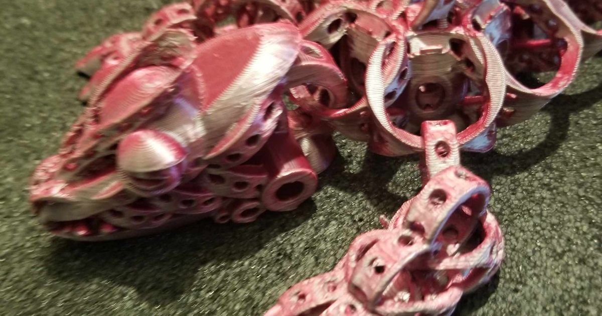 Shakaworld3D Scrap Metal Turtle Dragon 180mm X 180mm by Shakaworld3D ...