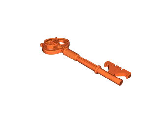 ghost key by Sobolí Ucho | Download free STL model | Printables.com