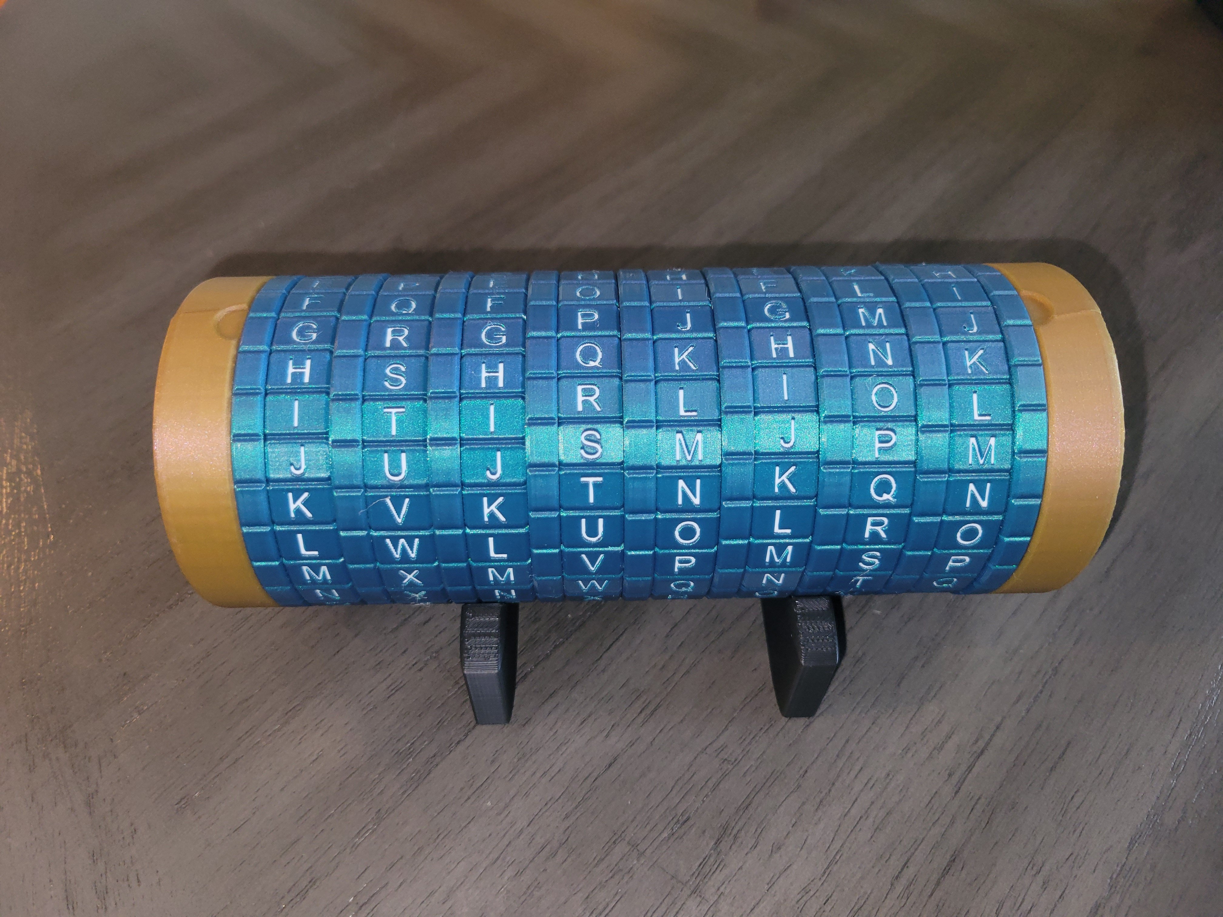 Cryptex - PUZZLE BOX with alphabet combination lock by reeledMarek ...