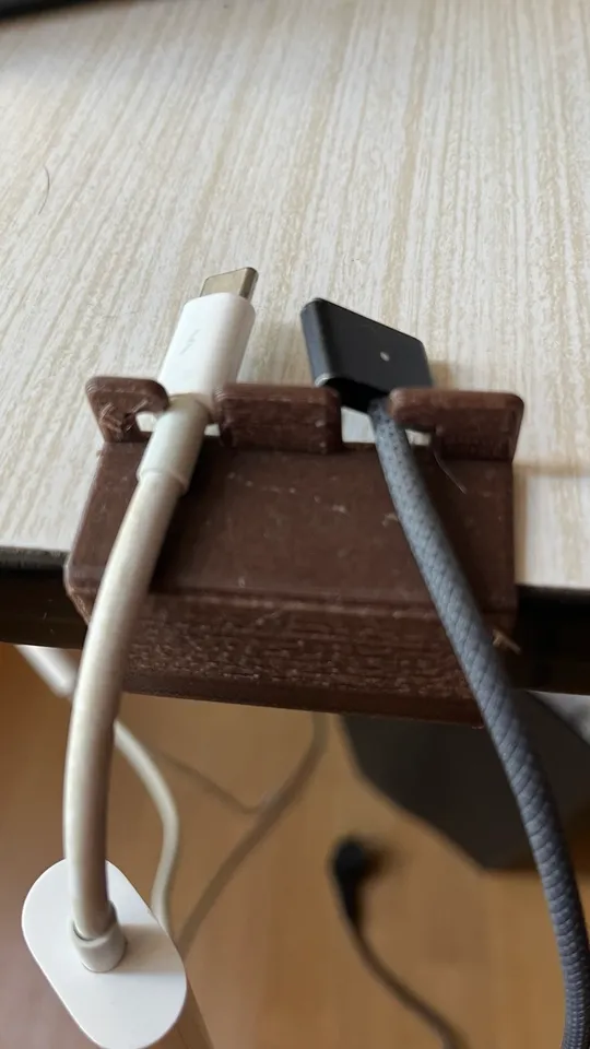 Table cable handler by Lucifeves | Download free STL model | Printables.com