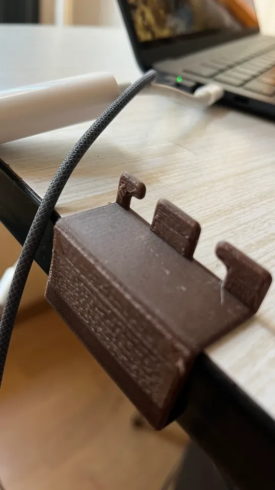 Table cable handler by Lucifeves | Download free STL model | Printables.com