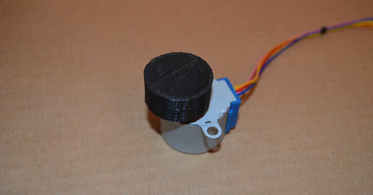 Small Stepper Motor Mount by bwees | Download free STL model ...