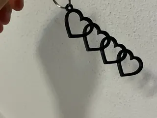 Audi Hearts Key Chain by RAMBOMAN03 | Download free STL model ...