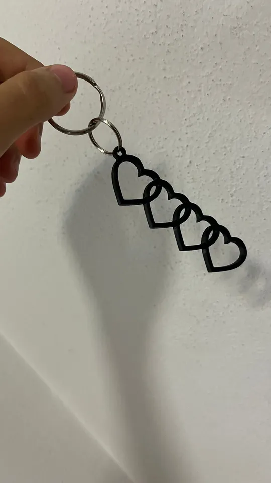 Audi Hearts Key Chain by RAMBOMAN03 | Download free STL model ...