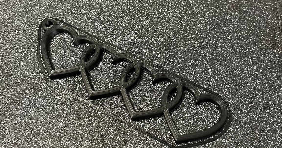 Audi Hearts Key Chain by RAMBOMAN03 | Download free STL model ...