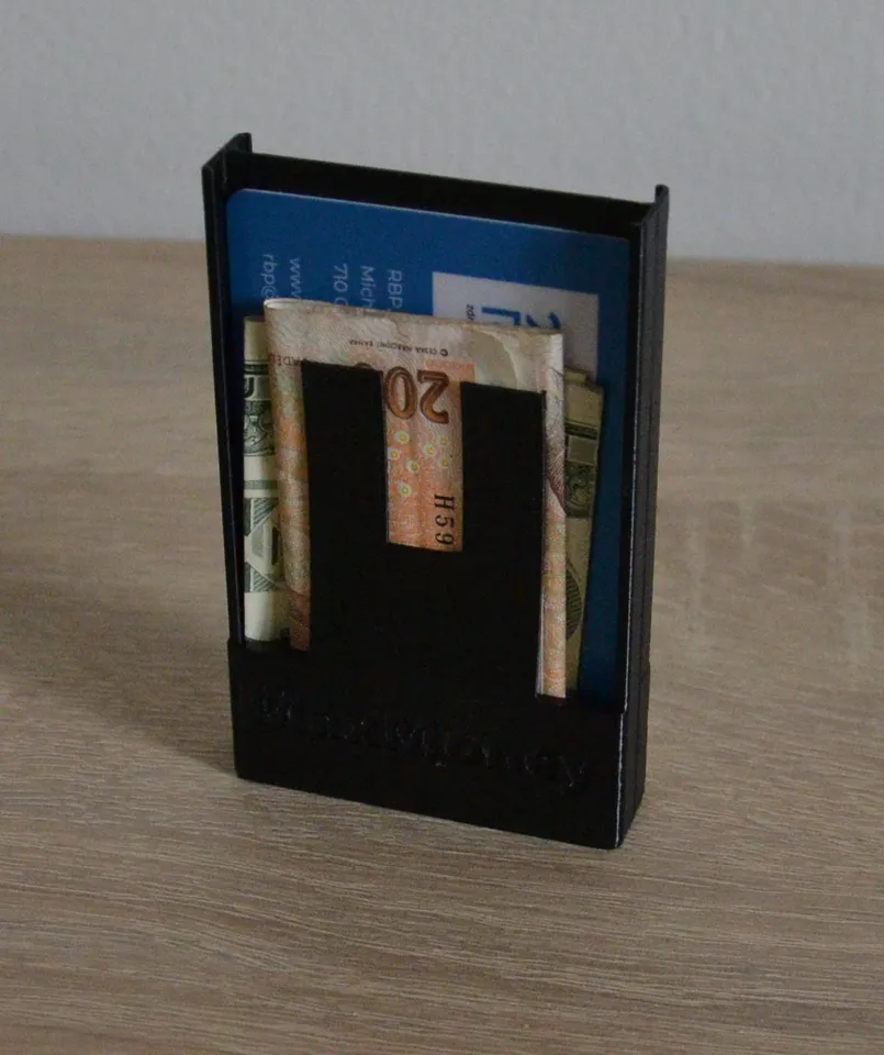 Card and cash wallet by Maxim | Download free STL model | Printables.com
