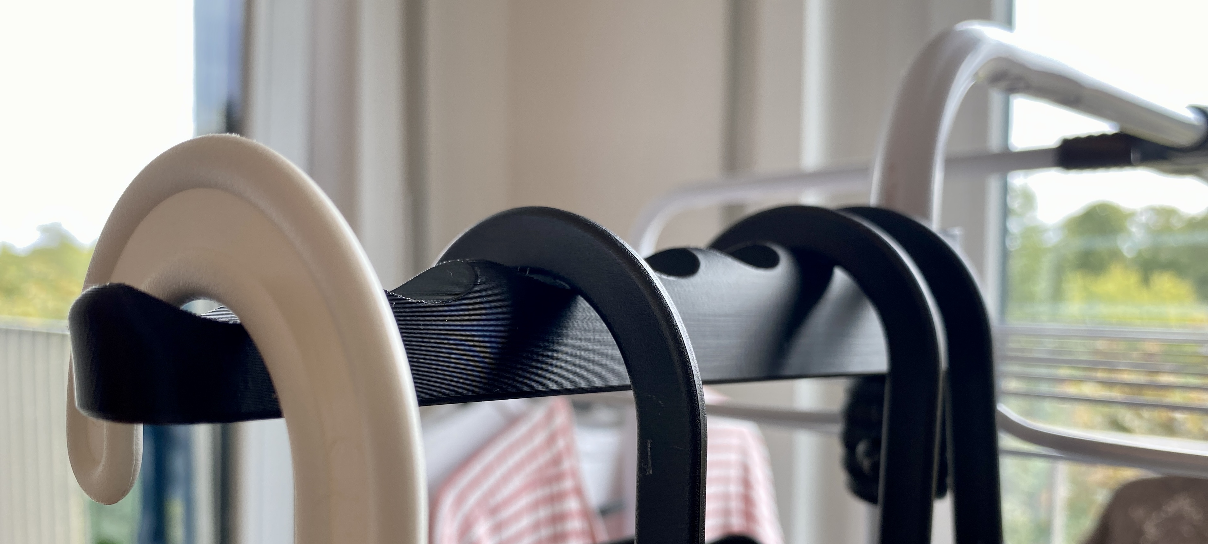 Clothes Dryer Hanger Hook (16mm rod diameter) by David Hack | Download ...