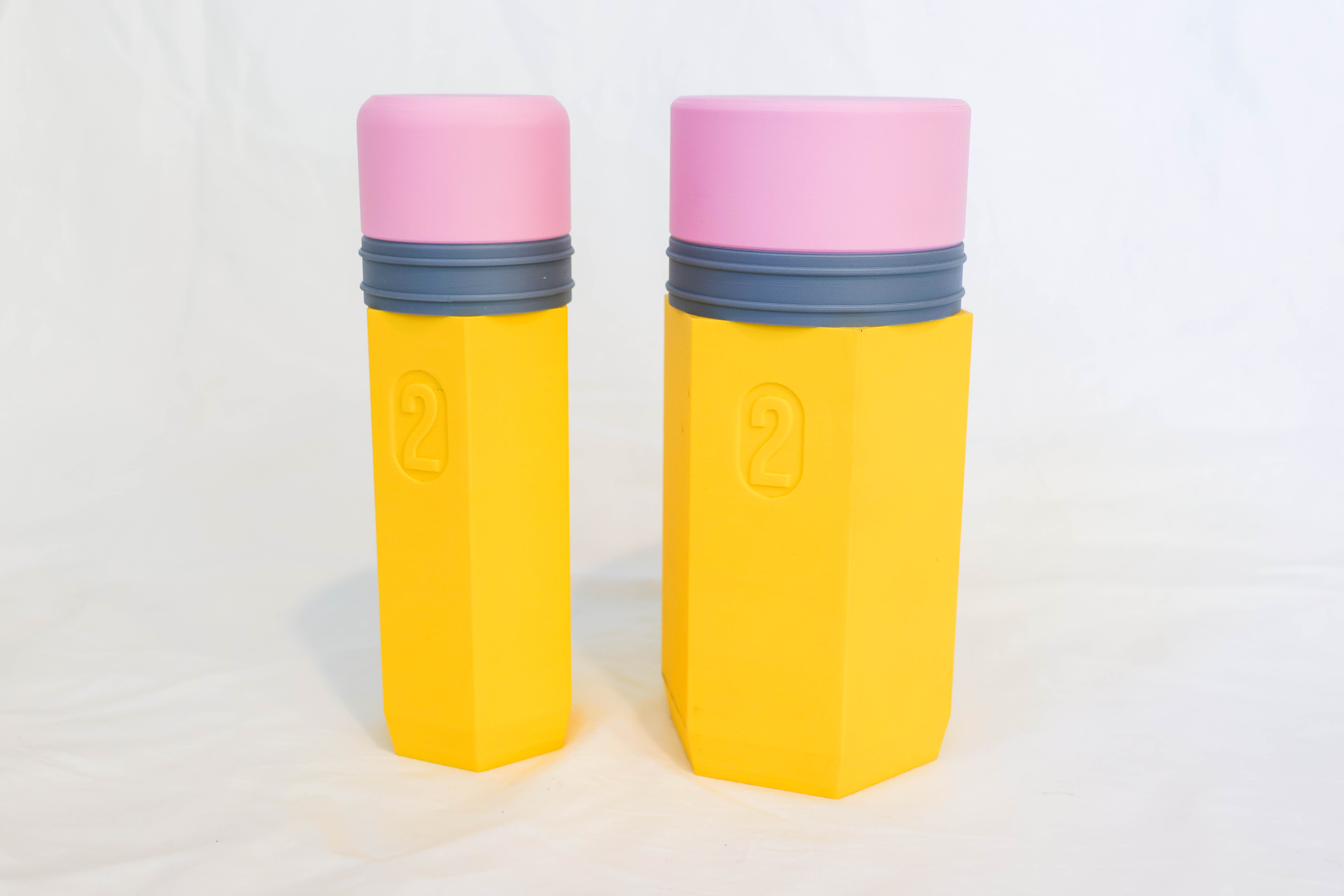 Pencil Container Desk Organizer by PrintsCharming | Download free STL ...