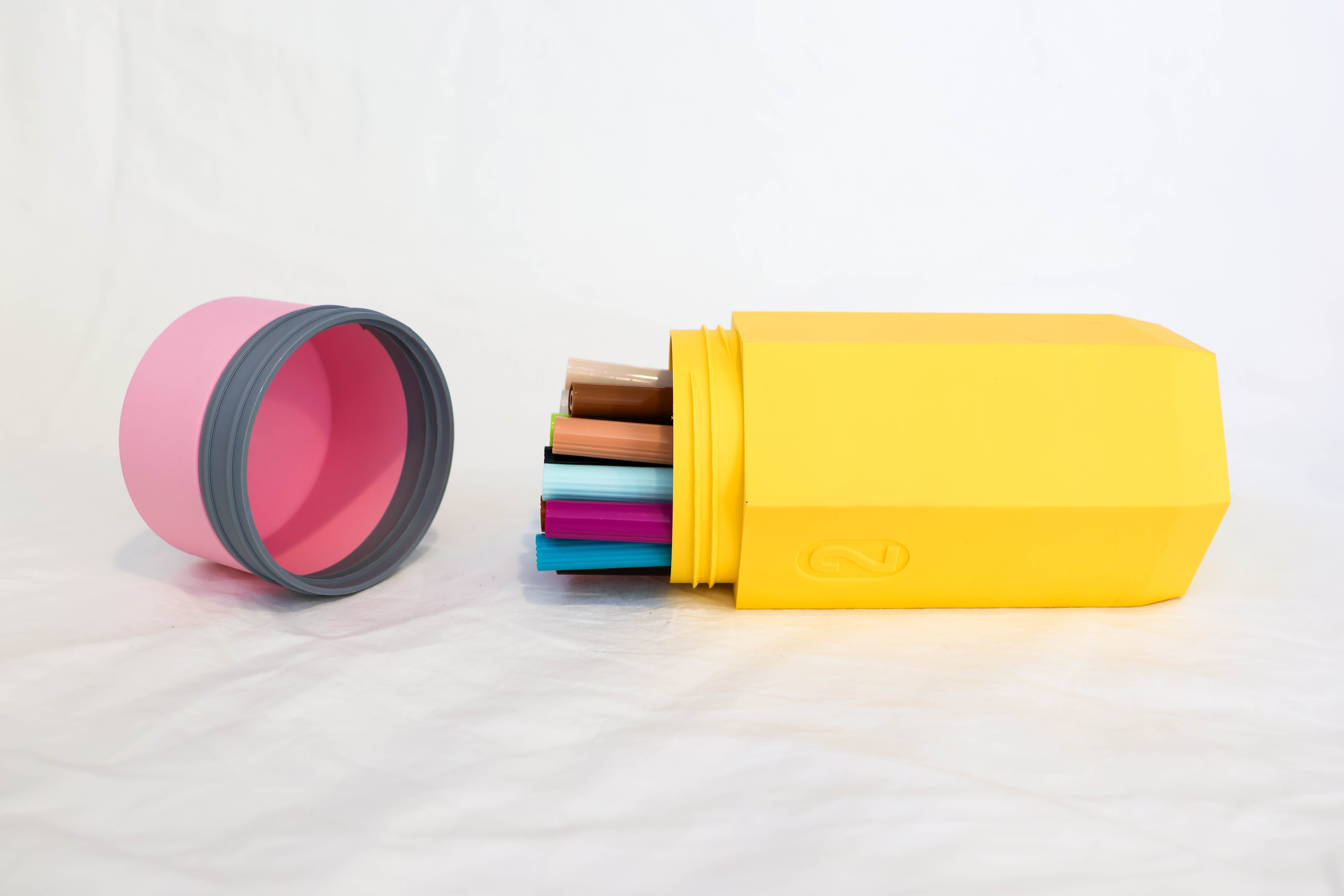 Pencil Container Desk Organizer by PrintsCharming | Download free STL ...