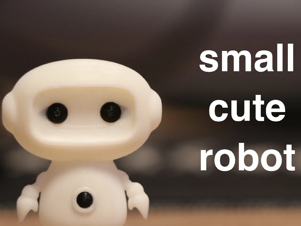 Small Cute Robot by Erik28 | Download free STL model | Printables.com