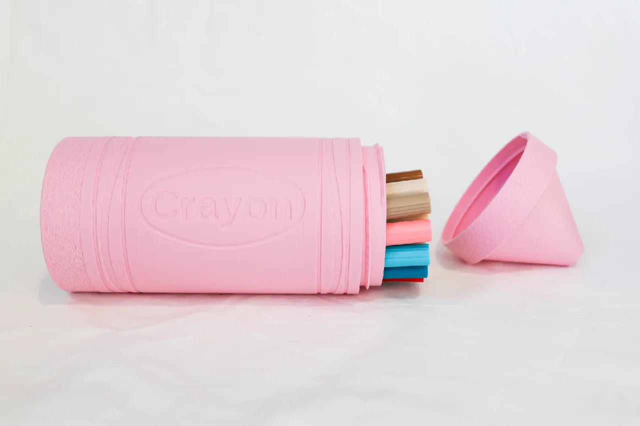 Crayon Container Desk Organizer by PrintsCharming | Download free STL ...