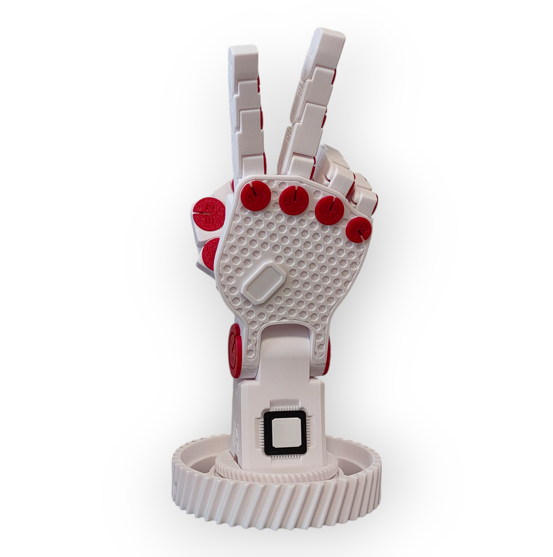 Poseable Robot Hand (Right Hand) (PLA) by Make-A-Print | Download free ...