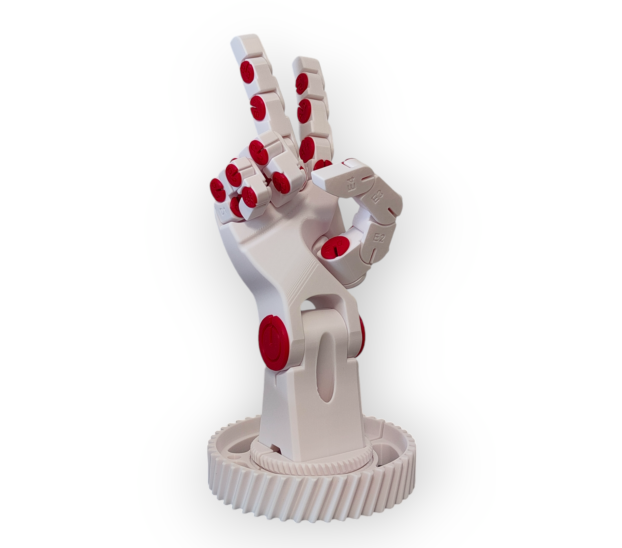 Poseable Robot Hand (Right Hand) (PLA) by Make-A-Print | Download free ...
