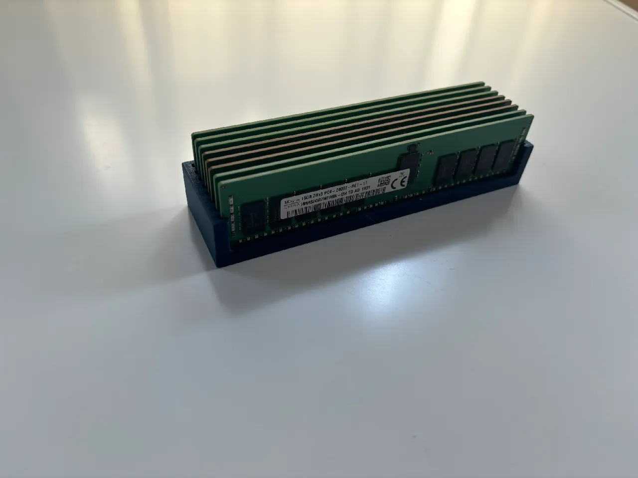 Desktop RAM Stick Holder by lillsebbas | Download free STL model ...